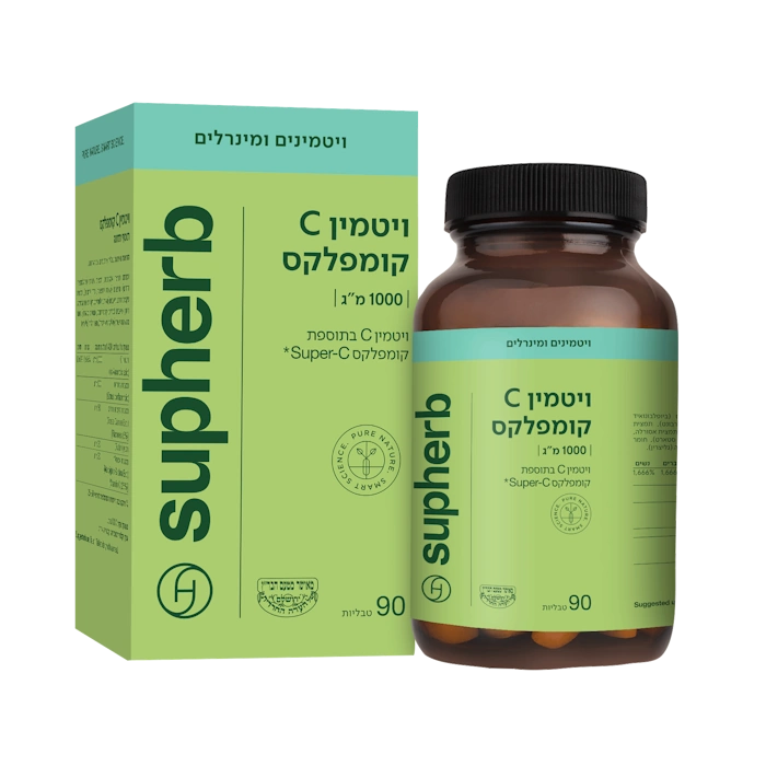קומפלקס ויטמין C-1000 סופהרב - VITA ZOL